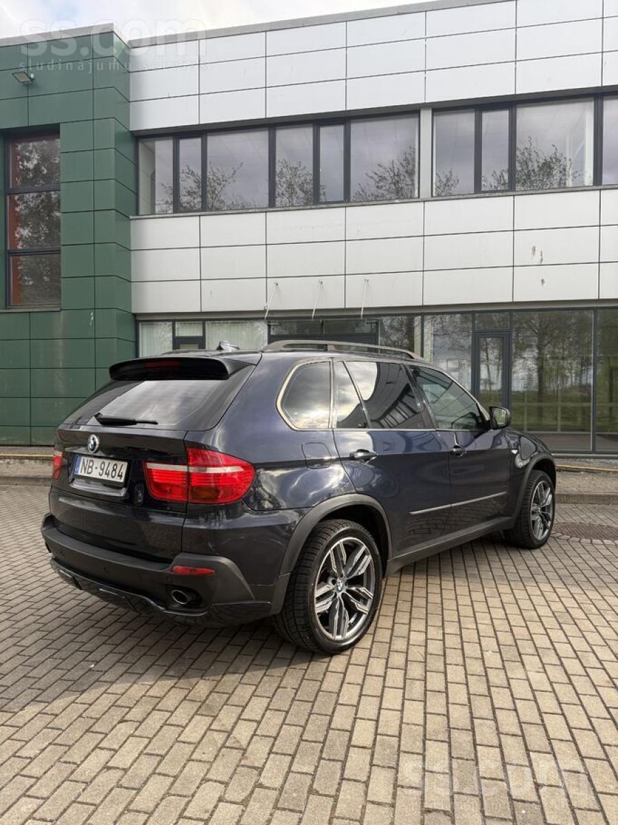 Zils BMW X5 2008 Rīga, ar dzinēja tilpumu 3.00 L un nobraukumu 322 tūkst. km par 8999 €, foto 7 vietnē AUTOMOTO.COM.LV