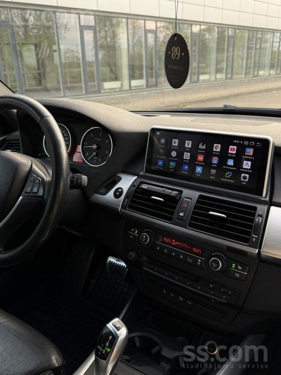 Zils BMW X5 2008 Rīga, ar dzinēja tilpumu 3.00 L un nobraukumu 322 tūkst. km par 8999 €, foto 18 vietnē AUTOMOTO.COM.LV
