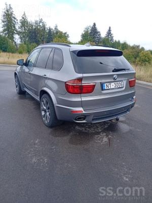 Синий БМВ Х5 2008 в Добеле, объемом двигателя 3.00 л и пробегом 467 тыс. км за 8500 €, фото  на AUTOMOTO.COM.LV