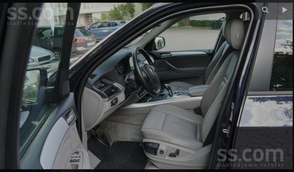 Zils BMW X5 2009 Bauska, ar dzinēja tilpumu 3.00 L un nobraukumu 251 tūkst. km par 9200 €, foto 10 vietnē AUTOMOTO.COM.LV