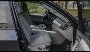 Blue BMW X5 2009 in Riga, with an engine capacity of 3.00 L and mileage of 251 thousand km for 8900 €, photo 8 on AUTOMOTO.COM.LV