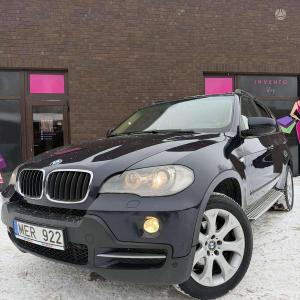 Blue BMW X5 2009 in Kaisiadorys, with an engine capacity of 3.00 L and mileage of 321 thousand km for 7250 €, photo  on AUTOMOTO.COM.LV