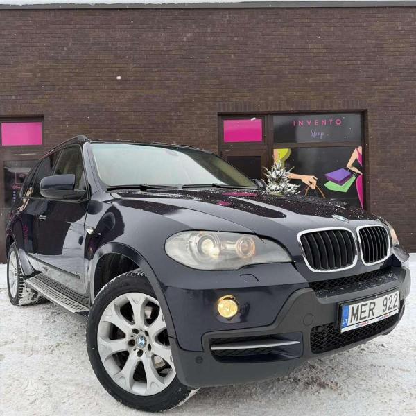 Zils BMW X5 2009 Kaišiadorys, ar dzinēja tilpumu 3.00 L un nobraukumu 321 tūkst. km par 7250 €, foto 2 vietnē AUTOMOTO.COM.LV