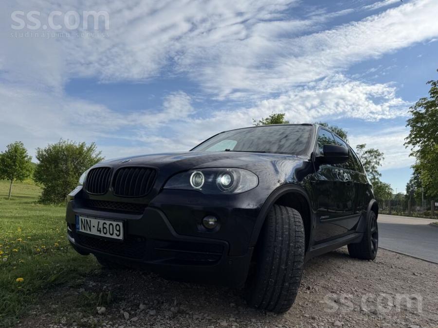 Синий БМВ Х5 2009 в Рига, объемом двигателя 3.00 л и пробегом 407 тыс. км за 6250 €, фото 3 на AUTOMOTO.COM.LV