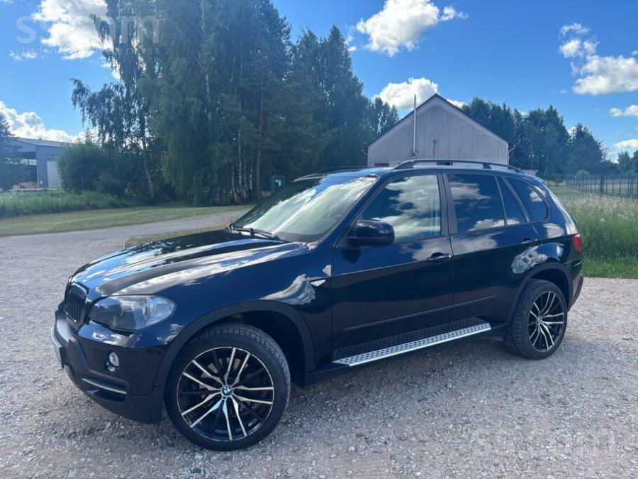 Zils BMW X5 2009 Kuldīga, ar dzinēja tilpumu 3.00 L un nobraukumu 347 tūkst. km par 9000 €, foto 7 vietnē AUTOMOTO.COM.LV