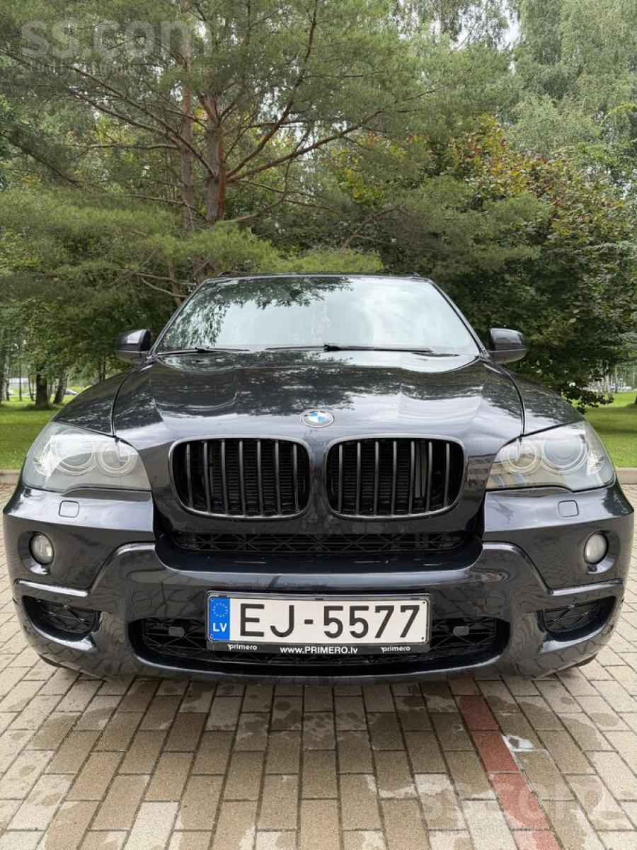 Zils BMW X5 2009 Ogre, ar dzinēja tilpumu 3.00 L un nobraukumu 287 tūkst. km par 8900 €, foto 7 vietnē AUTOMOTO.COM.LV