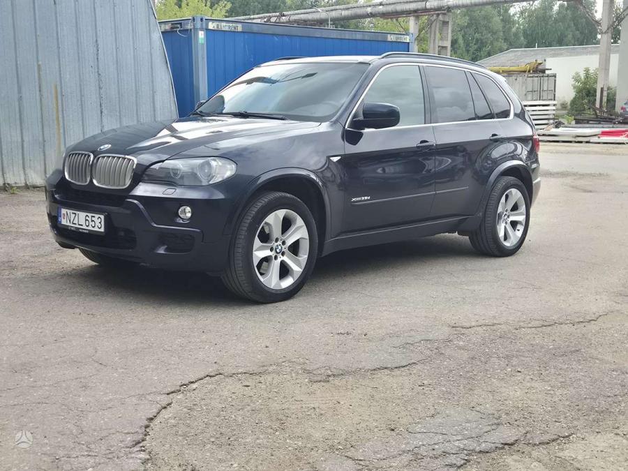 Синий БМВ Х5 2009 в Паневежис, объемом двигателя 3.00 л и пробегом 407 тыс. км за 7100 €, фото 4 на AUTOMOTO.COM.LV