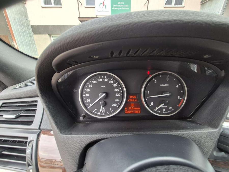 Синий БМВ Х5 2009 в Паневежис, объемом двигателя 3.00 л и пробегом 407 тыс. км за 7100 €, фото 12 на AUTOMOTO.COM.LV