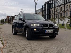 Blue BMW X5 2009 in Liepaja, with an engine capacity of 3.00 L and mileage of 0 thousand km for 7200 €, photo 4 on AUTOMOTO.COM.LV