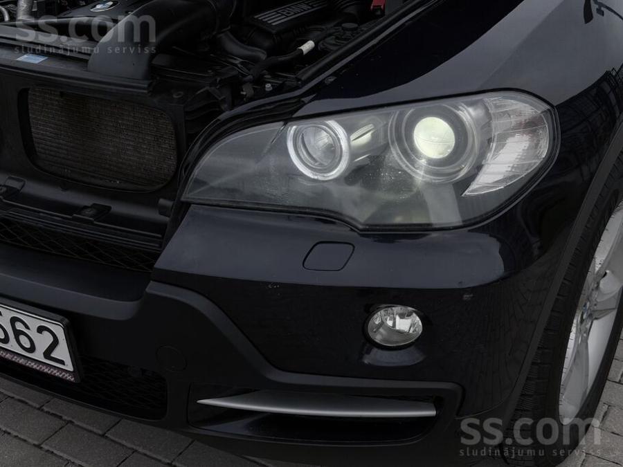 Blue BMW X5 2009 in Liepaja, with an engine capacity of 3.00 L and mileage of 0 thousand km for 7200 €, photo 6 on AUTOMOTO.COM.LV