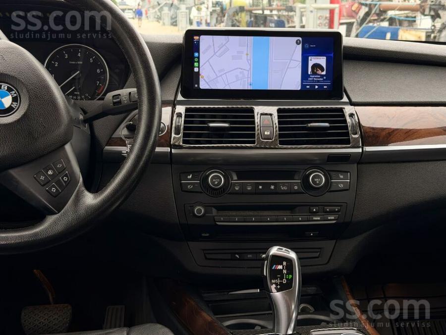 Blue BMW X5 2009 in Liepaja, with an engine capacity of 3.00 L and mileage of 0 thousand km for 7200 €, photo 21 on AUTOMOTO.COM.LV