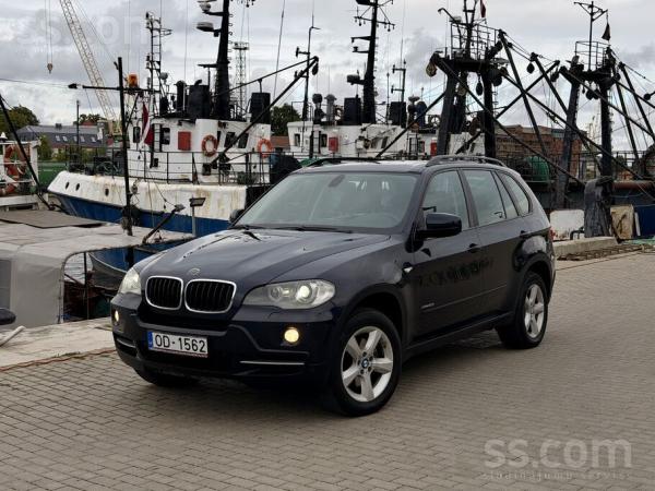 Синий БМВ Х5 2009 в Лиепая, объемом двигателя 3.00 л и пробегом 0 тыс. км за 7200 €, фото 1 на AUTOMOTO.COM.LV