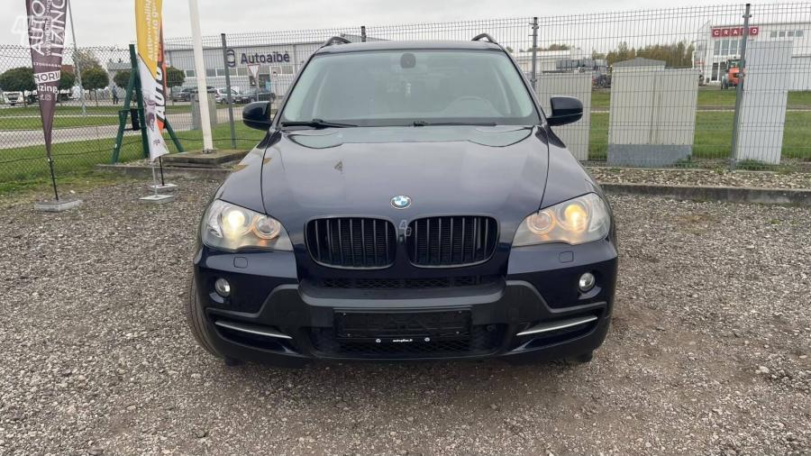 Blue BMW X5 2009 in Marijampole, with an engine capacity of 3.00 L and mileage of 313 thousand km for 7490 €, photo 6 on AUTOMOTO.COM.LV