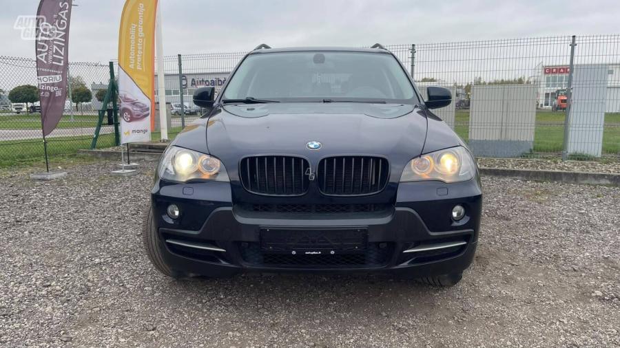 Blue BMW X5 2009 in Marijampole, with an engine capacity of 3.00 L and mileage of 313 thousand km for 7490 €, photo 14 on AUTOMOTO.COM.LV