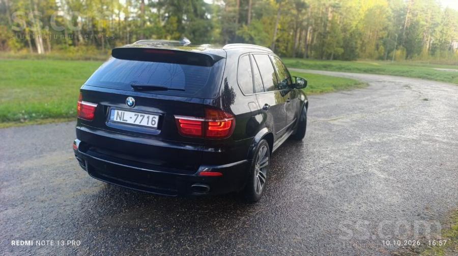Zils BMW X5 2010 Saldus, ar dzinēja tilpumu 3.00 L un nobraukumu 431 tūkst. km par 10899 €, foto 4 vietnē AUTOMOTO.COM.LV