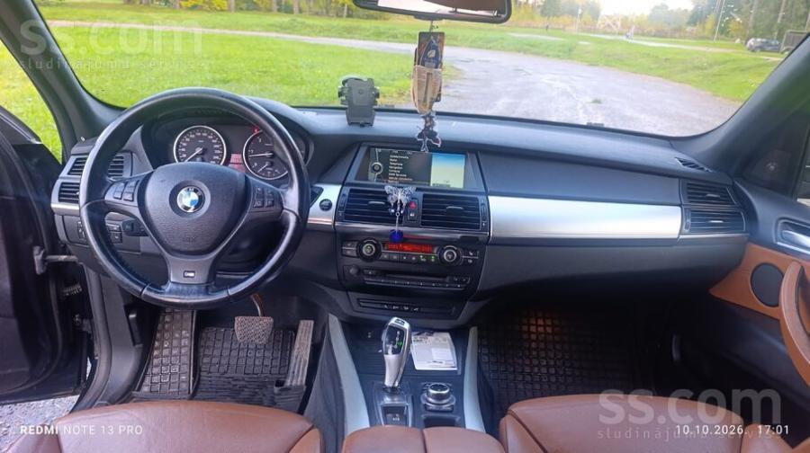 Zils BMW X5 2010 Saldus, ar dzinēja tilpumu 3.00 L un nobraukumu 431 tūkst. km par 10899 €, foto 13 vietnē AUTOMOTO.COM.LV