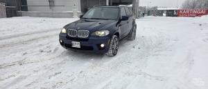 Blue BMW X5 2011 in Vilnius, with an engine capacity of 4.40 L and mileage of 246 thousand km for 6500 €, photo  on AUTOMOTO.COM.LV