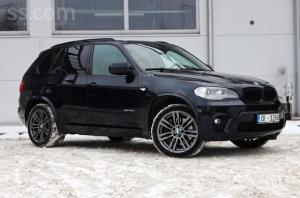 Blue BMW X5 2011 in Riga, with an engine capacity of 3.00 L and mileage of 0 thousand km for 10995 €, photo 3 on AUTOMOTO.COM.LV