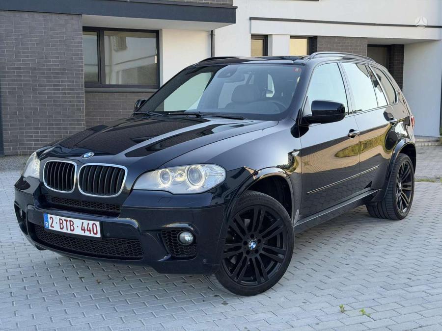 Blue BMW X5 2011 in Vilnius, with an engine capacity of 2.99 L and mileage of 271 thousand km for 11000 €, photo 14 on AUTOMOTO.COM.LV