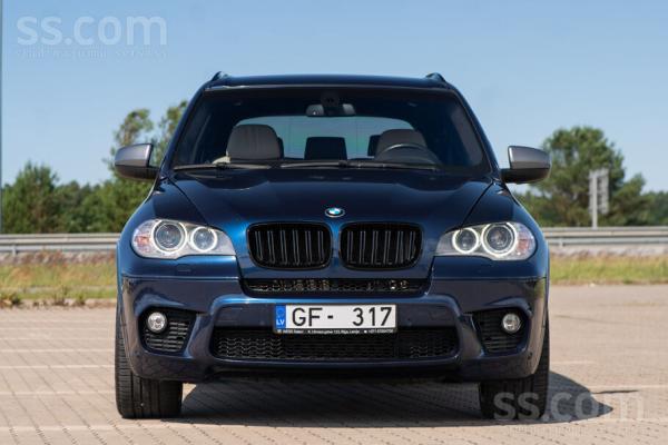 Zils BMW X5 2011 Rīga, ar dzinēja tilpumu 3.00 L un nobraukumu 321 tūkst. km par 14500 €, foto 3 vietnē AUTOMOTO.COM.LV
