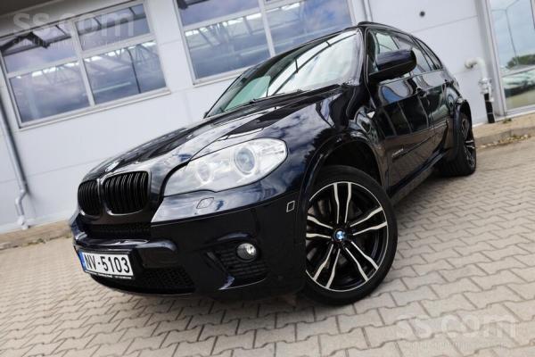 Blue BMW X5 2011 in Riga, with an engine capacity of 3.00 L and mileage of 350 thousand km for 10995 €, photo 3 on AUTOMOTO.COM.LV
