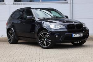 Blue BMW X5 2011 in Riga, with an engine capacity of 3.00 L and mileage of 350 thousand km for 10995 €, photo 5 on AUTOMOTO.COM.LV