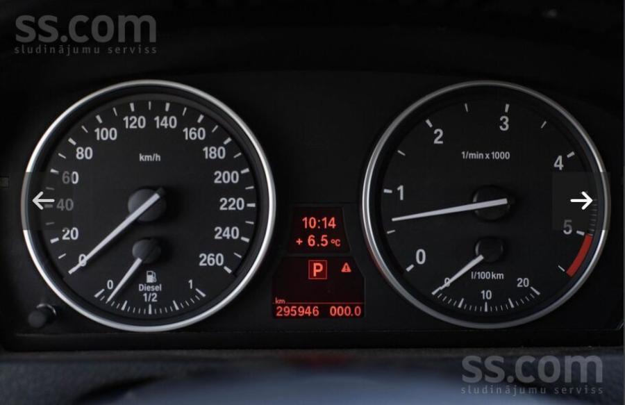Blue BMW X5 2011 in Jelgava, with an engine capacity of 3.00 L and mileage of 295 thousand km for 9500 €, photo 8 on AUTOMOTO.COM.LV