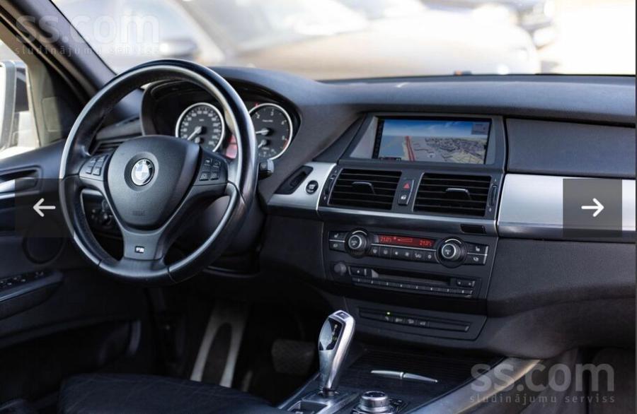 Blue BMW X5 2011 in Jelgava, with an engine capacity of 3.00 L and mileage of 295 thousand km for 9500 €, photo 9 on AUTOMOTO.COM.LV