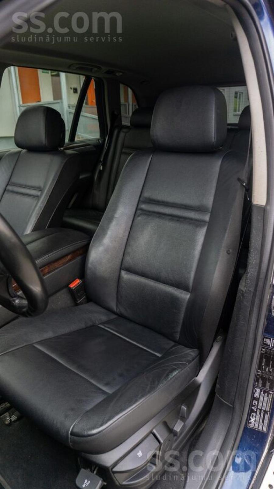 Blue BMW X5 2011 in Riga, with an engine capacity of 3.00 L and mileage of 305 thousand km for 9590 €, photo 27 on AUTOMOTO.COM.LV