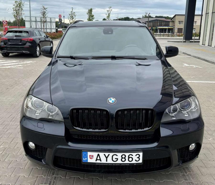 Zils BMW X5 2012 Viļņa, ar dzinēja tilpumu 3.00 L un nobraukumu 269 tūkst. km par 12800 €, foto 6 vietnē AUTOMOTO.COM.LV