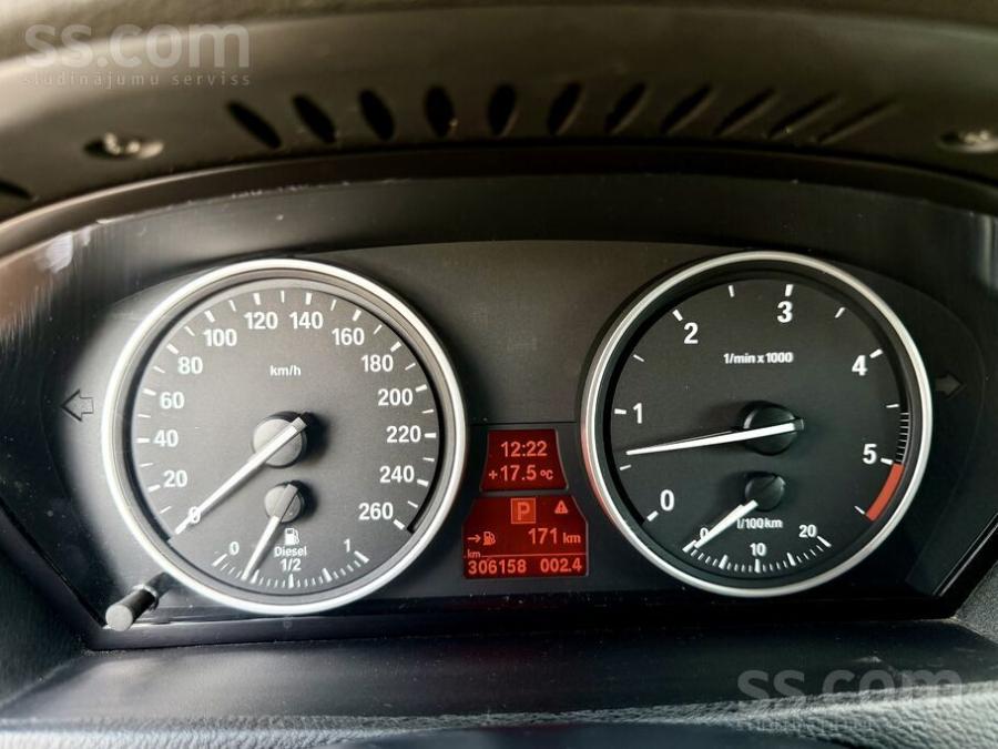 Синий БМВ Х5 2012 в Рига, объемом двигателя 3.00 л и пробегом 306 тыс. км за 12500 €, фото 23 на AUTOMOTO.COM.LV