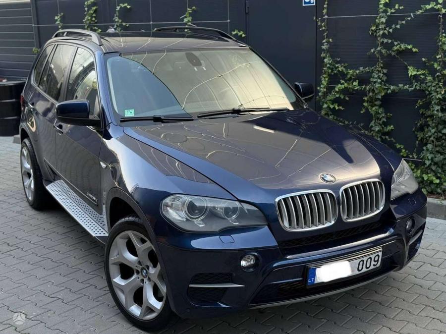 Blue BMW X5 2013 in Klaipeda, with an engine capacity of 2.99 L and mileage of 236 thousand km for 10900 €, photo 6 on AUTOMOTO.COM.LV