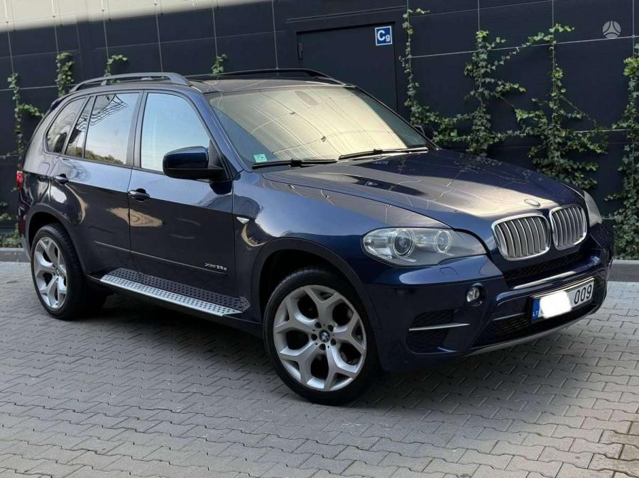 Blue BMW X5 2013 in Klaipeda, with an engine capacity of 2.99 L and mileage of 236 thousand km for 10900 €, photo 8 on AUTOMOTO.COM.LV