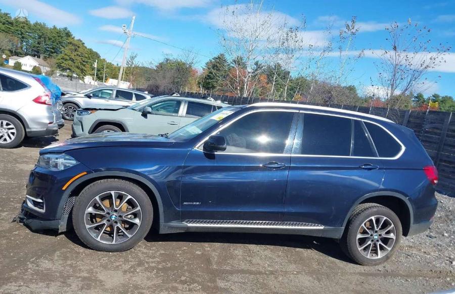 Blue BMW X5 2014 in Vilnius, with an engine capacity of 2.98 L and mileage of 154 thousand km for 6300 €, photo 7 on AUTOMOTO.COM.LV