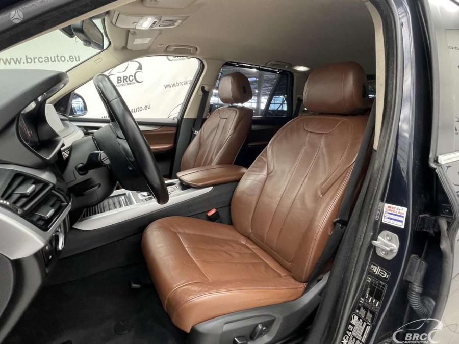 Blue BMW X5 2014 in Vilnius, with an engine capacity of 2.99 L and mileage of 165 thousand km for 20900 €, photo 24 on AUTOMOTO.COM.LV