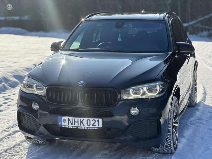 Blue BMW X5 2014 in Vilnius, with an engine capacity of 2.99 L and mileage of 463 thousand km for 16750 €, photo 2 on AUTOMOTO.COM.LV
