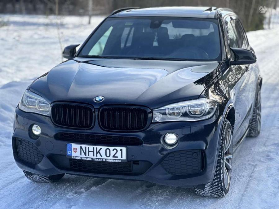 Blue BMW X5 2014 in Vilnius, with an engine capacity of 2.99 L and mileage of 463 thousand km for 16750 €, photo 34 on AUTOMOTO.COM.LV
