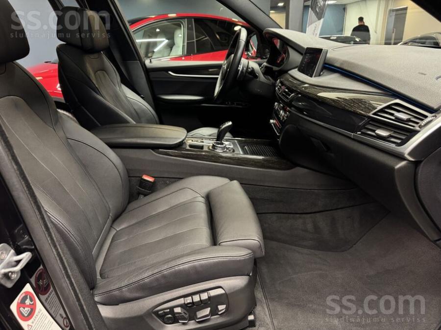 Blue BMW X5 2014 in Riga, with an engine capacity of 3.00 L and mileage of 183 thousand km for 20990 €, photo 15 on AUTOMOTO.COM.LV
