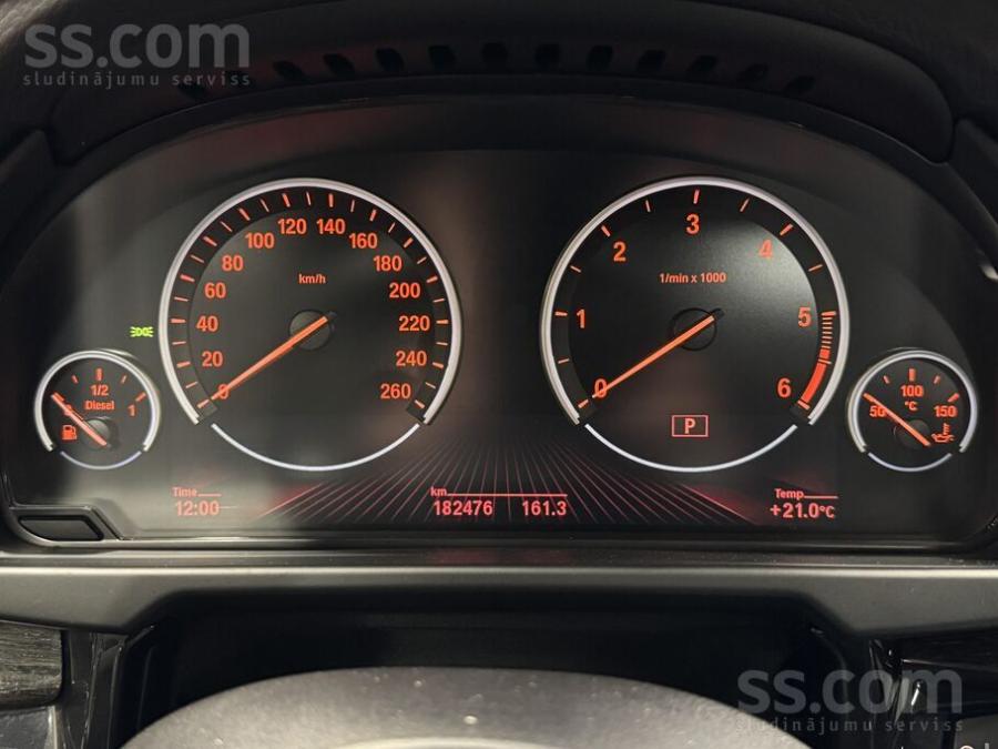 Blue BMW X5 2014 in Riga, with an engine capacity of 3.00 L and mileage of 183 thousand km for 20990 €, photo 29 on AUTOMOTO.COM.LV