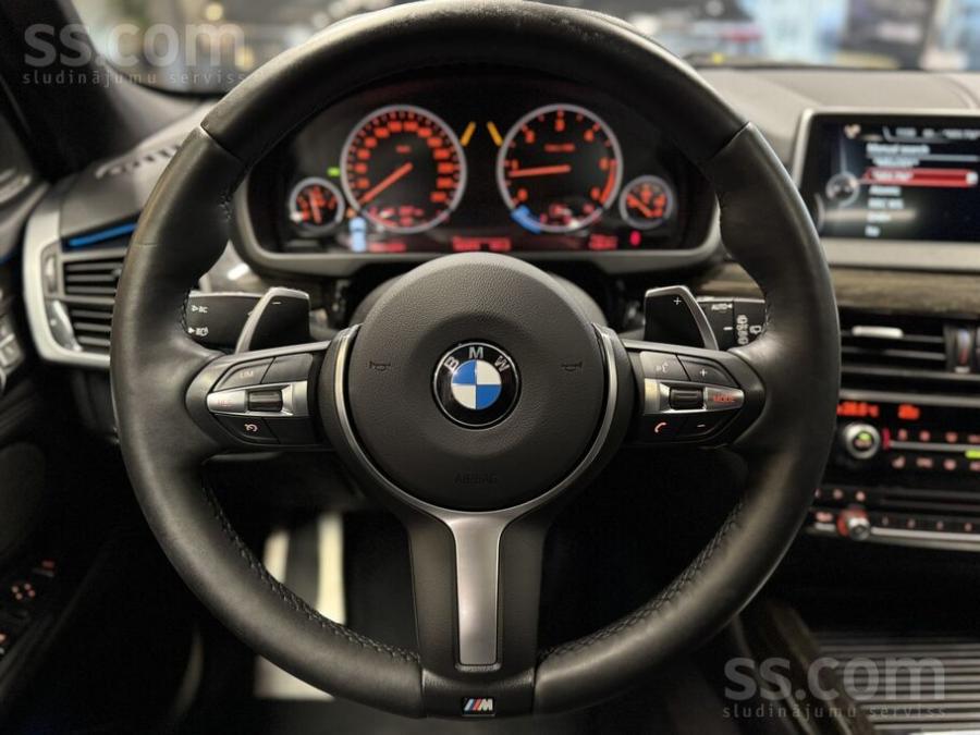 Blue BMW X5 2014 in Riga, with an engine capacity of 3.00 L and mileage of 183 thousand km for 20990 €, photo 35 on AUTOMOTO.COM.LV