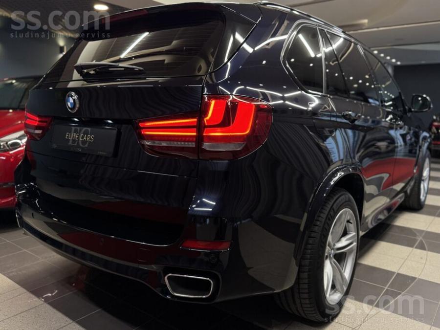 Blue BMW X5 2014 in Riga, with an engine capacity of 3.00 L and mileage of 183 thousand km for 20990 €, photo 36 on AUTOMOTO.COM.LV