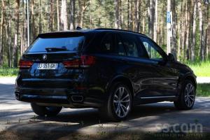 Blue BMW X5 2014 in Riga, with an engine capacity of 3.00 L and mileage of 214 thousand km for 22700 €, photo 8 on AUTOMOTO.COM.LV