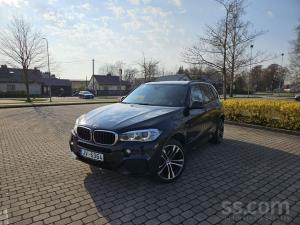 Blue BMW X5 2014 in Saldus, with an engine capacity of 3.00 L and mileage of 265 thousand km for 19800 €, photo  on AUTOMOTO.COM.LV