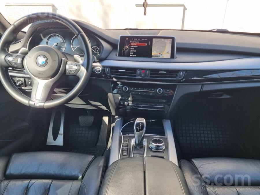 Blue BMW X5 2014 in Riga, with an engine capacity of 3.00 L and mileage of 246 thousand km for 21999 €, photo 10 on AUTOMOTO.COM.LV