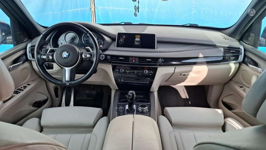 Zils BMW X5 2014 Šauļi, ar dzinēja tilpumu 2.99 L un nobraukumu 278 tūkst. km par 20900 €, foto 9 vietnē AUTOMOTO.COM.LV