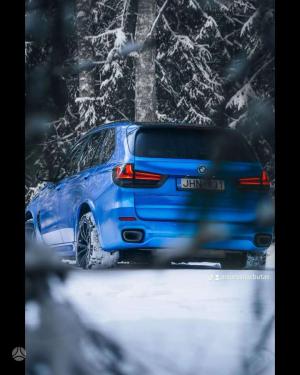 Blue BMW X5 2014 in Panevezys, with an engine capacity of 3.00 L and mileage of 250 thousand km for 22000 €, photo 12 on AUTOMOTO.COM.LV