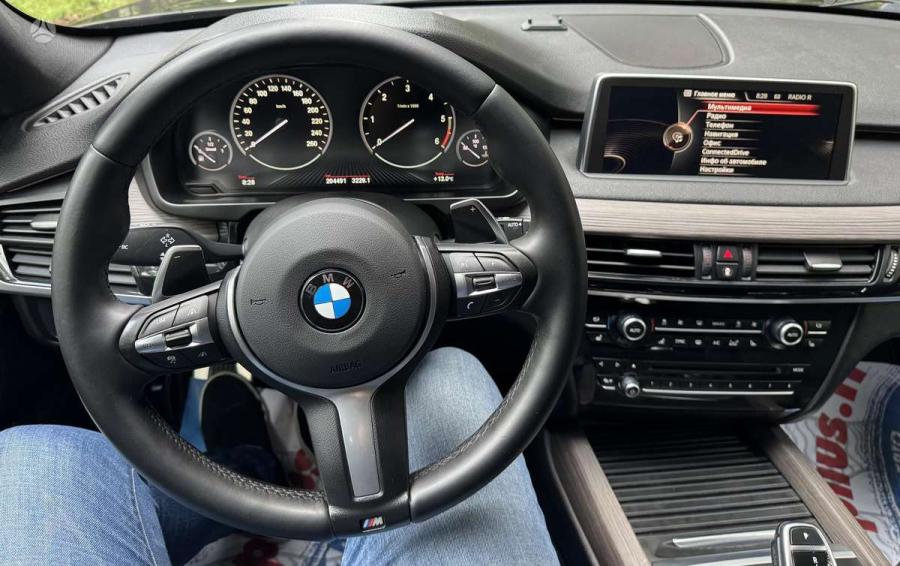 Blue BMW X5 2014 in Vilnius, with an engine capacity of 2.99 L and mileage of 205 thousand km for 19900 €, photo 21 on AUTOMOTO.COM.LV