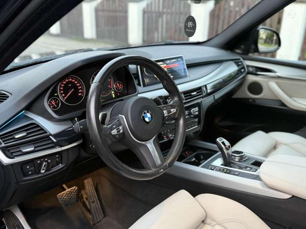 Blue BMW X5 2014 in Kaunas, with an engine capacity of 2.99 L and mileage of 280 thousand km for 16000 €, photo 11 on AUTOMOTO.COM.LV
