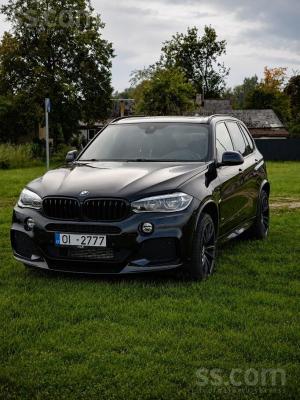 Zils BMW X5 2014 Rēzekne, ar dzinēja tilpumu 3.00 L un nobraukumu 275 tūkst. km par 24000 €, foto  vietnē AUTOMOTO.COM.LV