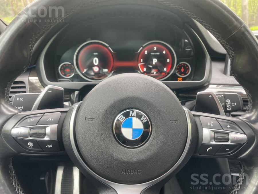 Blue BMW X5 2015 in Riga, with an engine capacity of 3.00 L and mileage of 260 thousand km for 30000 €, photo 6 on AUTOMOTO.COM.LV